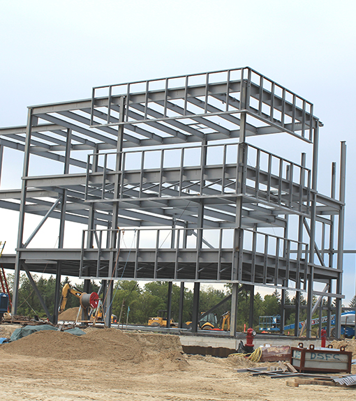 Steel Frame Office Building